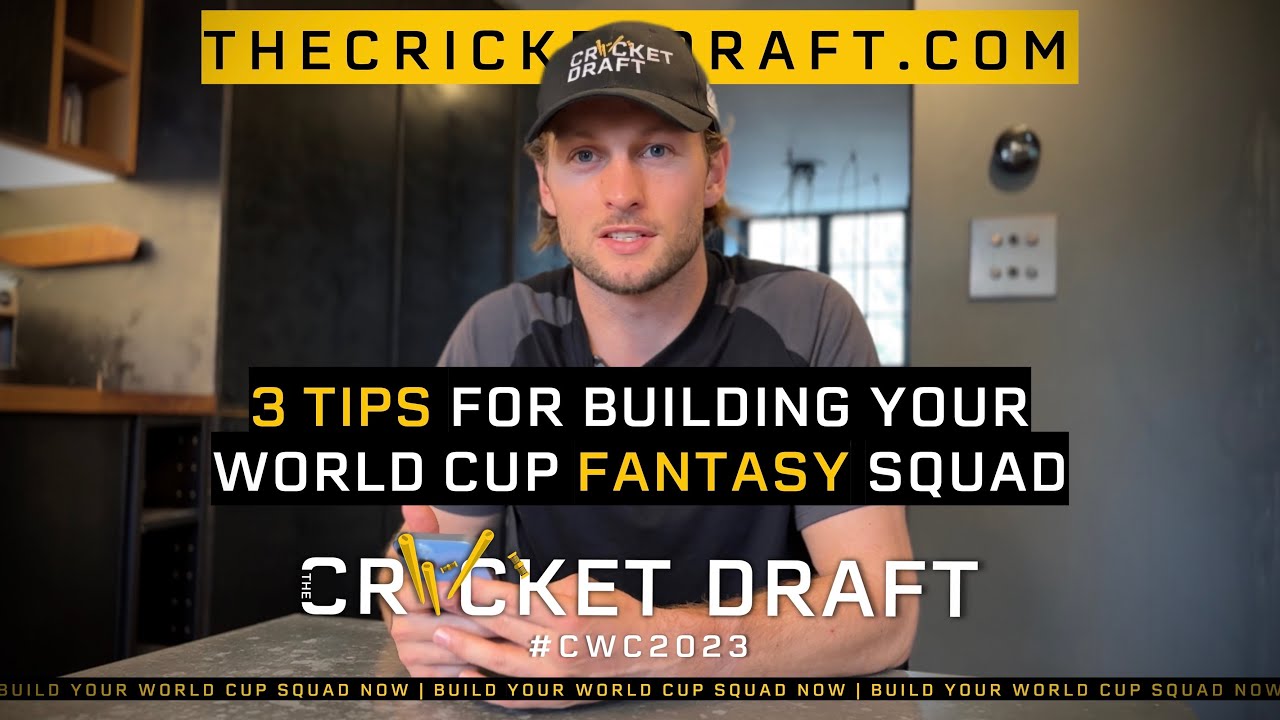 3 Tips to help you build the perfect Fantasy Cricket Team for the ...