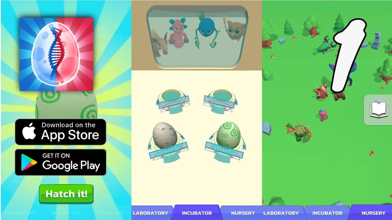 Idle DNA Creature Gameplay Walkthrough Part 1 (Android, IOS) - YouTube