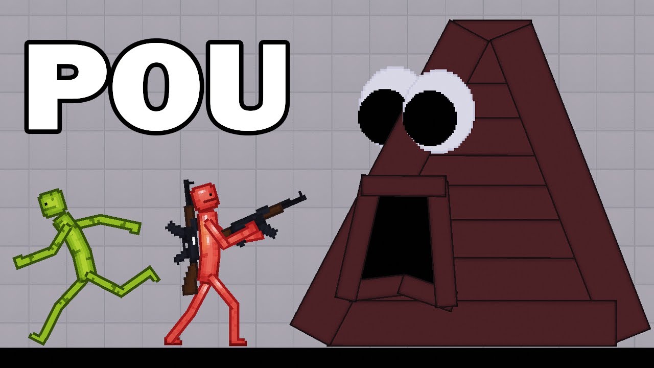 I Turn Melon Human Into POU - Bou's Revenge Update - People Playground ...