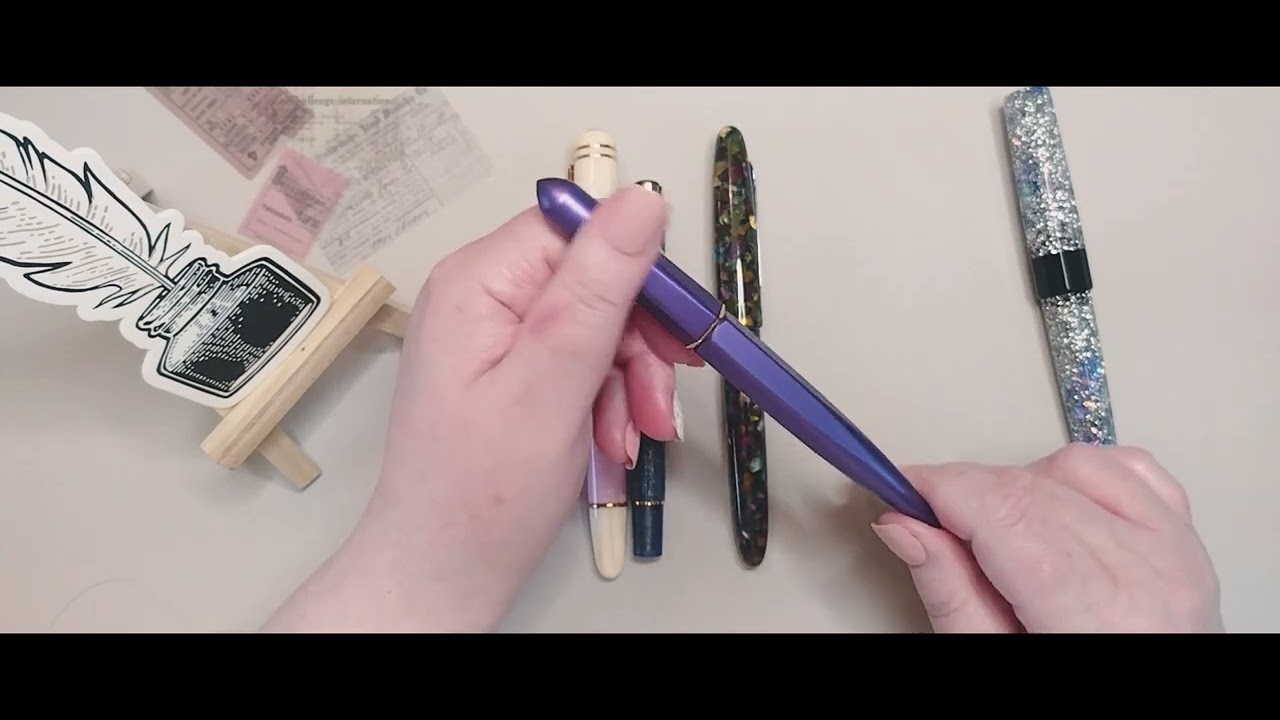 My fancy pens - YouTube