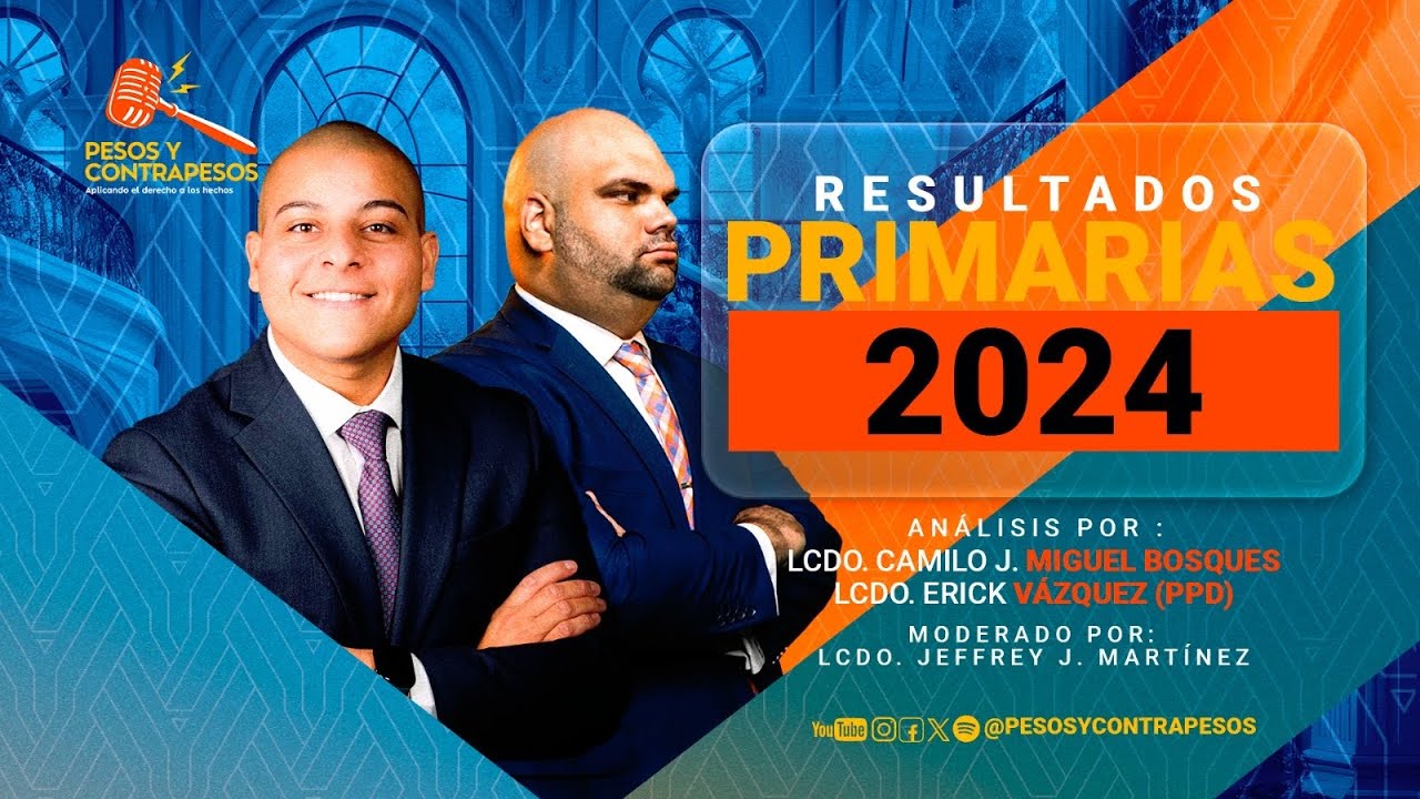 PRIMARIAS 2024 PNP/PPD 🌴🔴 - YouTube
