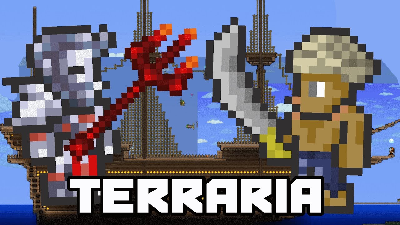 PIRATE INVASION! | Terraria Ep.16 | - YouTube