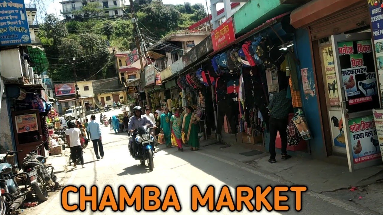 Chamba Market Tehri Garhwal Devbhoomi Uttarakhand - YouTube