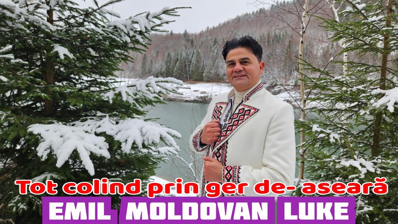 Emil Moldovan (Luke) ️Tot colind prin ger de-a seară ️ #Colind/ 2025 / 4k - YouTube