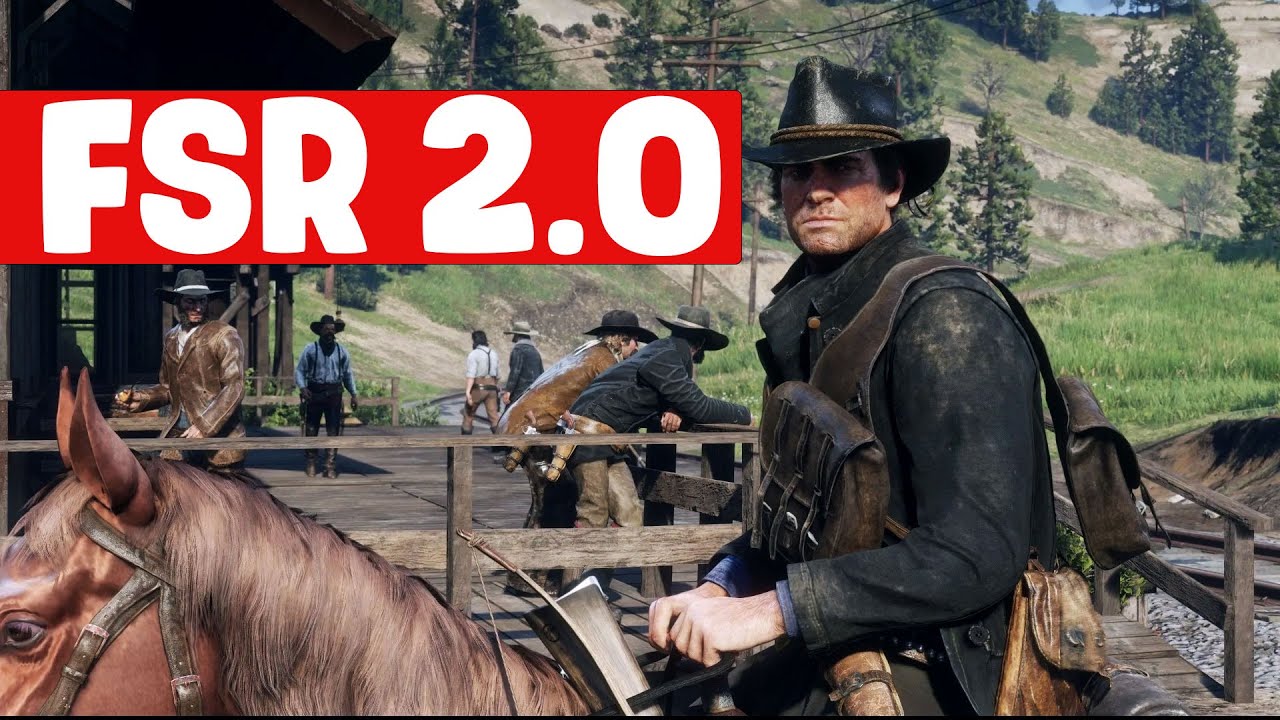 RDR 2 - Test FSR 2.0 (Without, Quality, Balance) - YouTube
