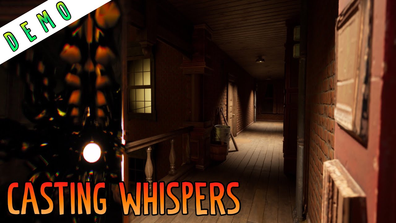 Casting Whispers Demo [Horror] [Full Walkthrough] - YouTube