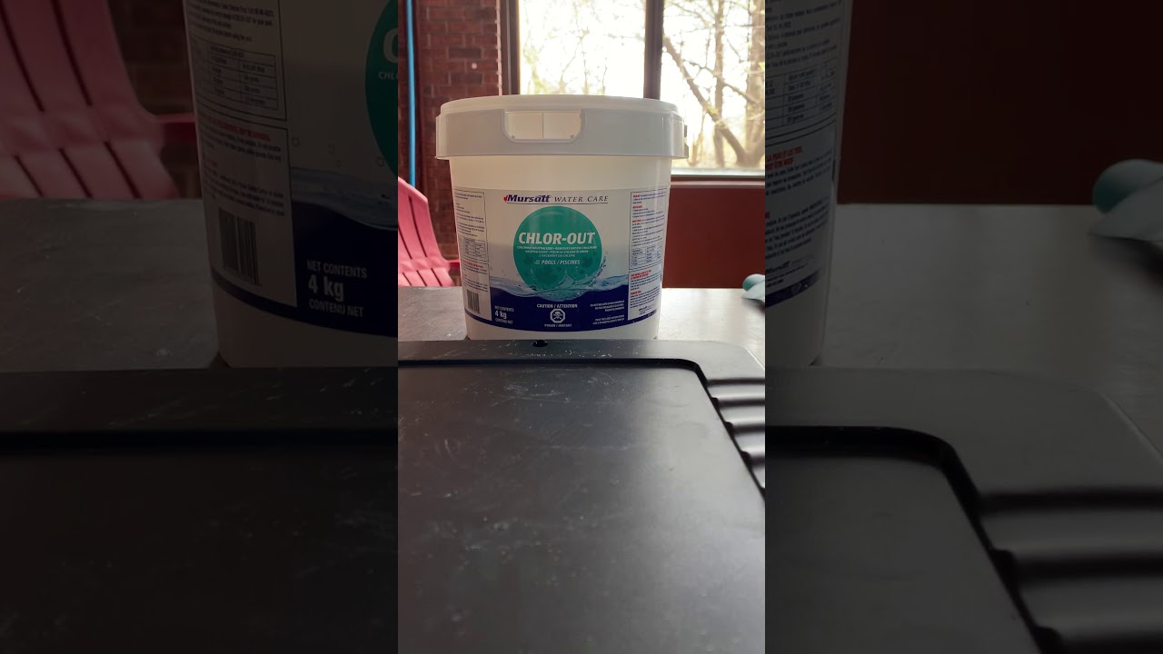 Chlor Out- Lowering Free Chlorine - YouTube