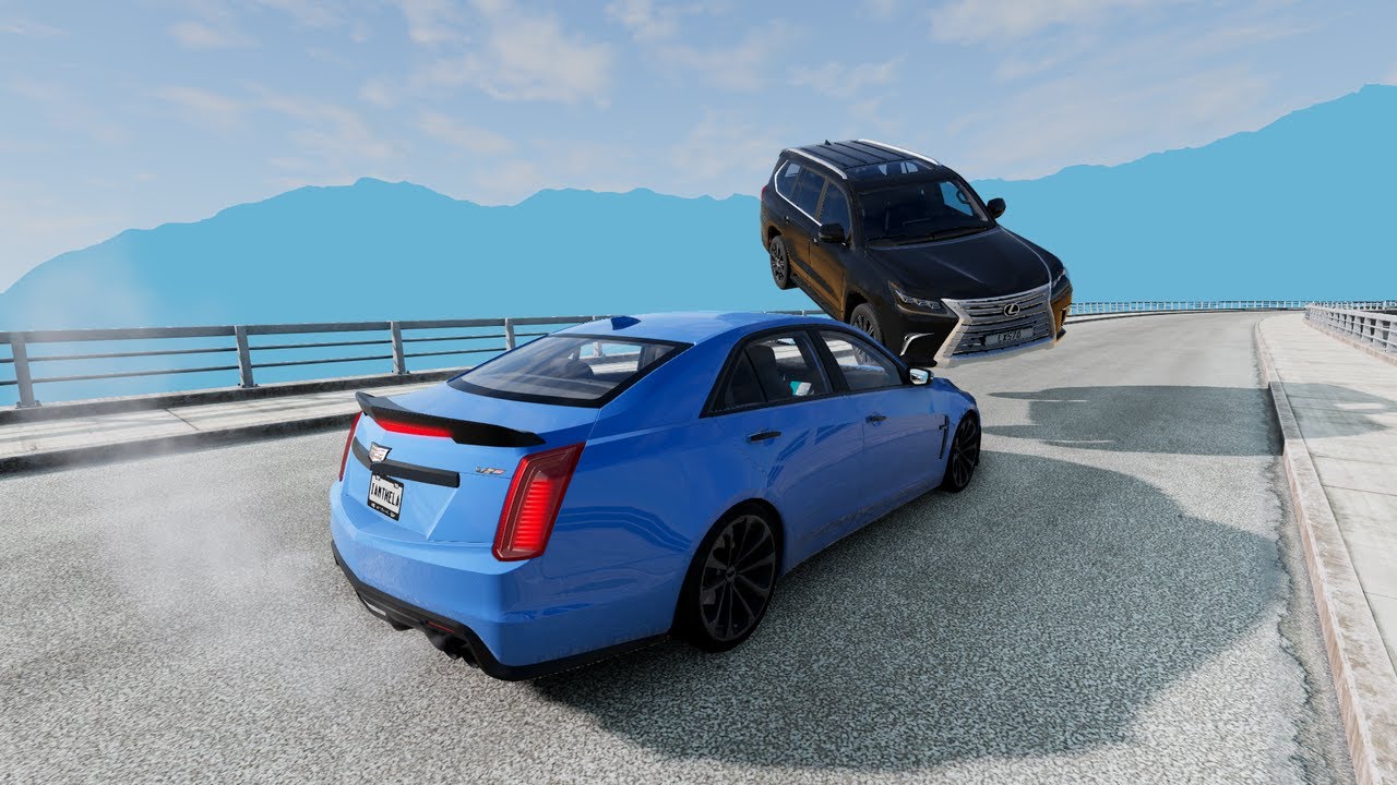 High Speed Traffic Car Crashes #2 - BeamNG Drive - YouTube