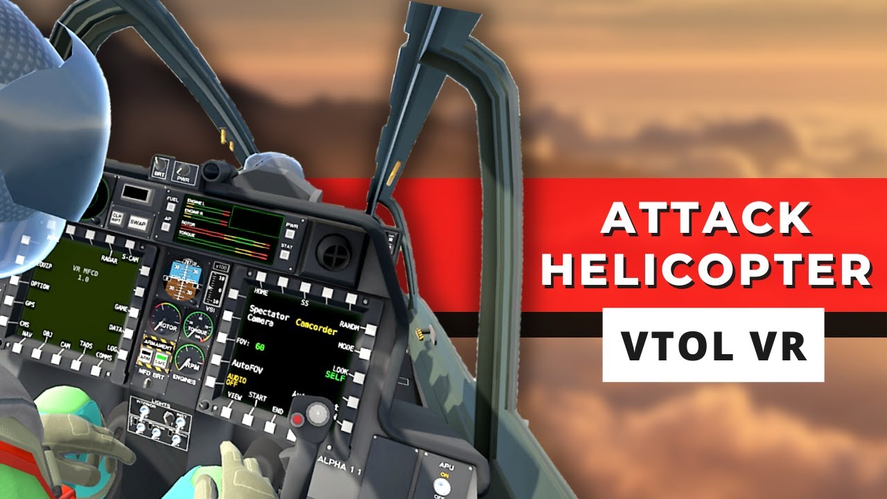 This VR Helicopter experience is fantastic - VTOL VR - YouTube