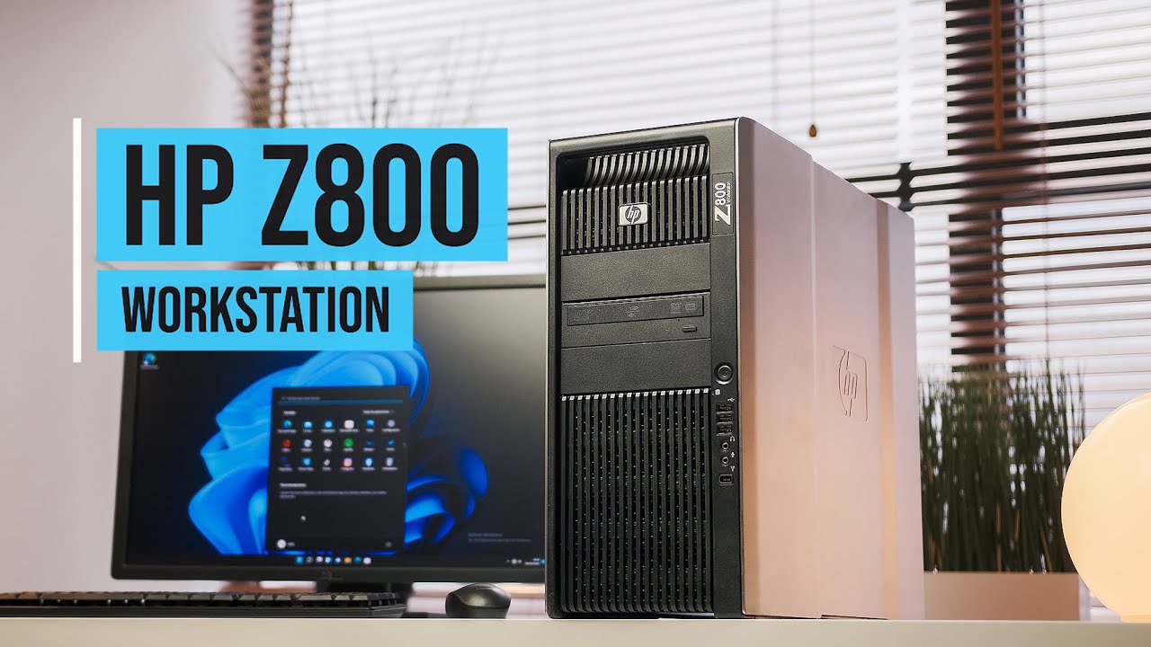 HP Z800 WORKSTATION reacondicionado Review - YouTube