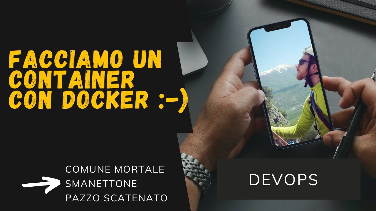 Docker? Container? Cosa è e come si fa un dockercomposer... rapido e semplice - YouTube