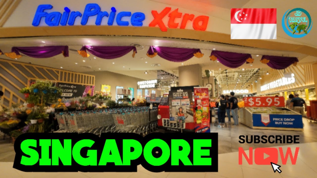 VISIT FAIR PRICE XTRA 😍🇸🇬 SINGAPORE #singapore #fairprice #travel - YouTube