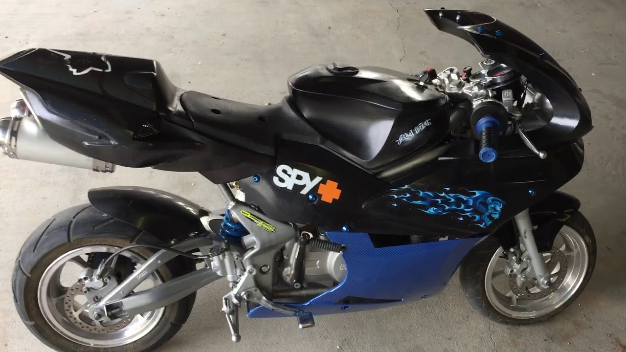 X15 140cc super pocket bike - YouTube