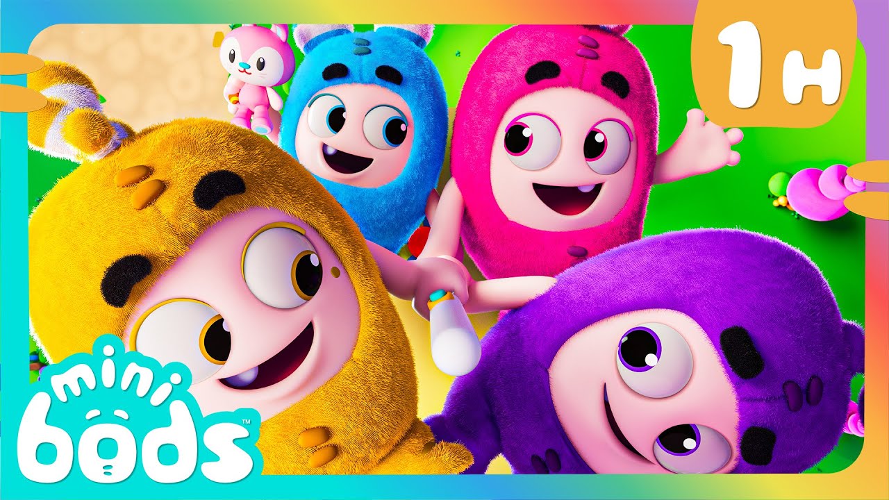 Bouncy Blob Monster | Minibods | Mini Oddbods | Baby Oddbods | Funny ...