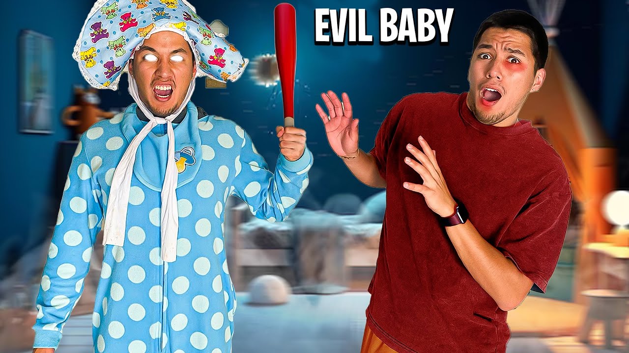 I TURNED INTO A EVIL BABY.. - YouTube