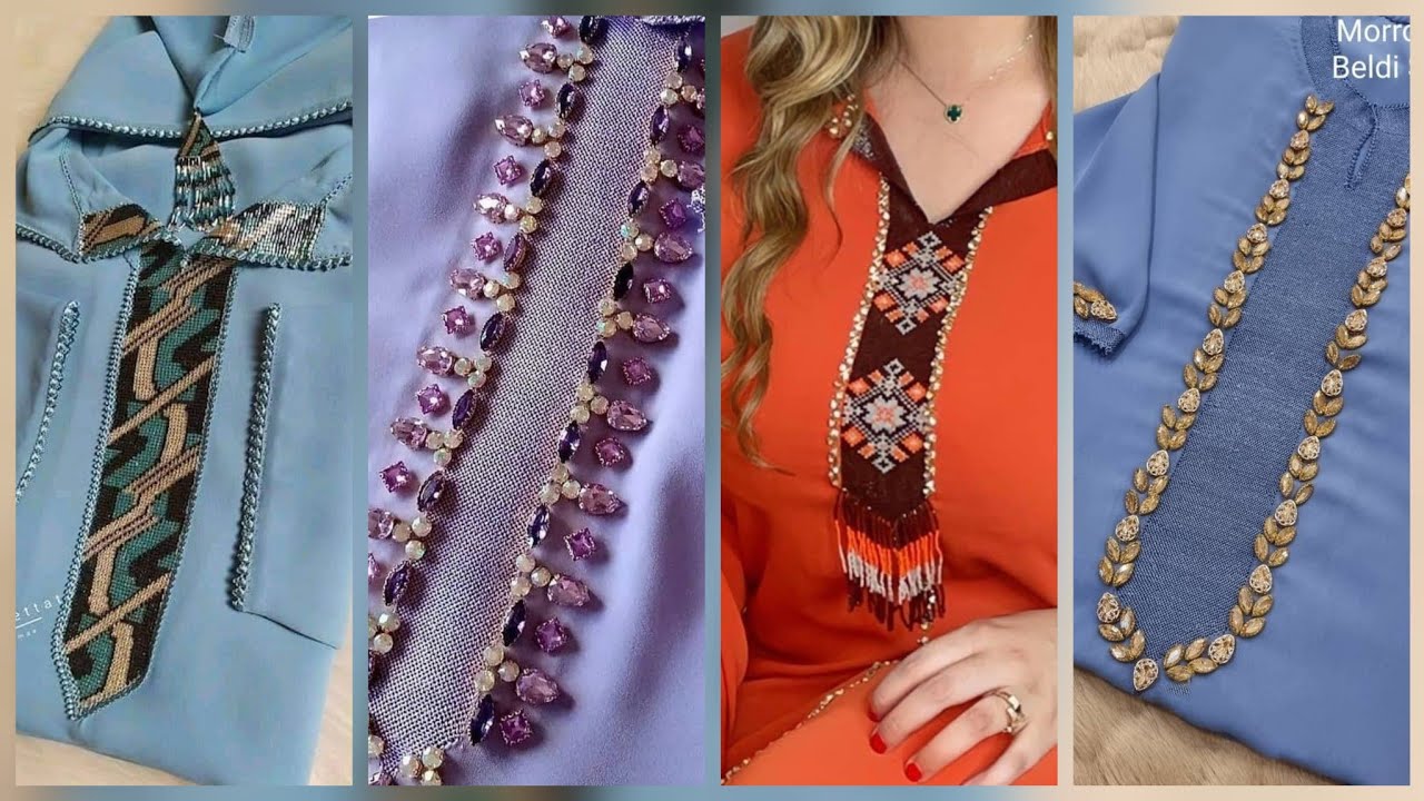 جديد الراندة المغربية 2022💥/جلابة مغربية بالراندة لصحبات الذوق الرفيعjadid Randa 2022 - YouTube