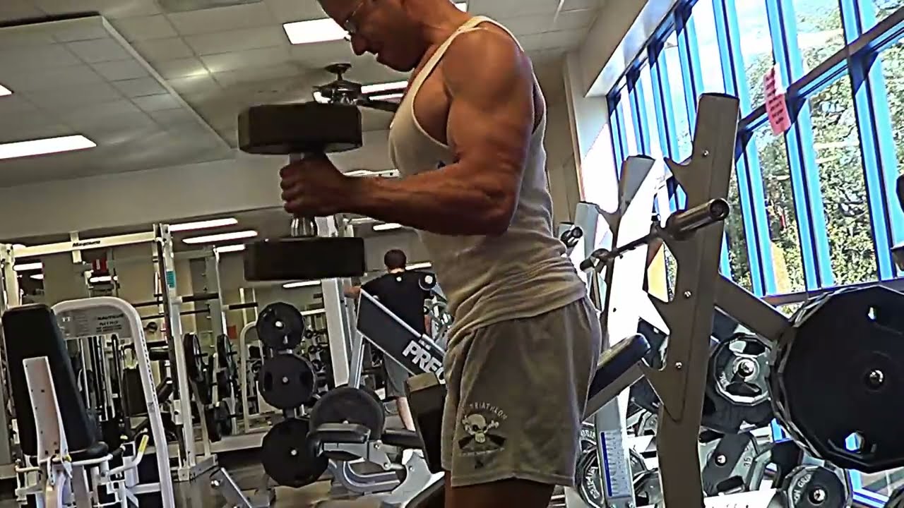 Strict Form DB Curls - 50 lb x 4 reps - YouTube