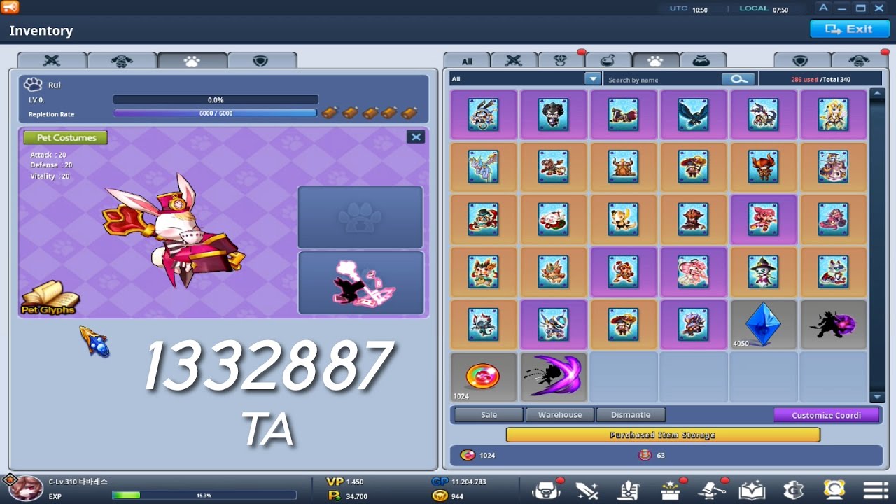 PET Rui Showcase (1.3M) - Grand Chase Classic - YouTube