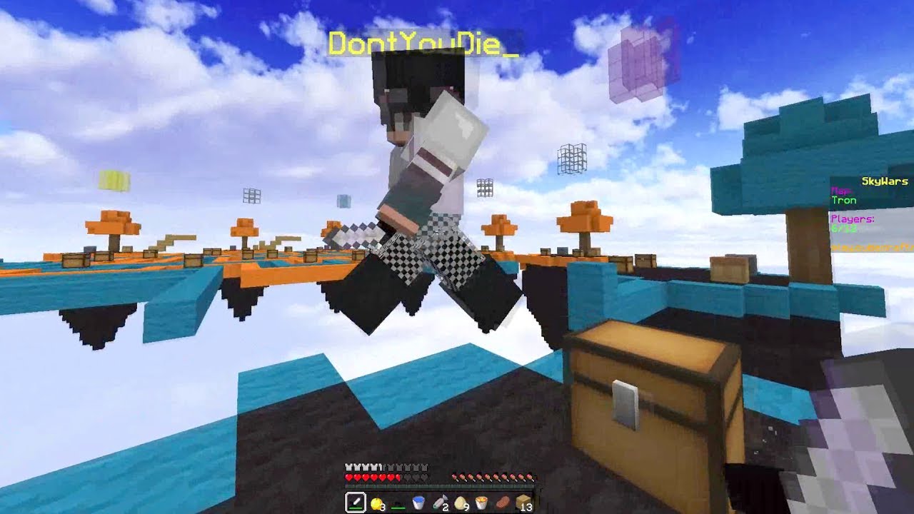 [1.9] FIGHTING GOOD PLAYERS - Minecraft Skywars - YouTube