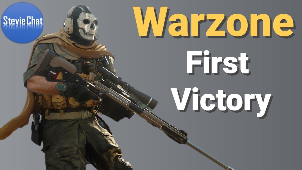 First Warzone Victory (Call of Duty Modern Warfare) - YouTube