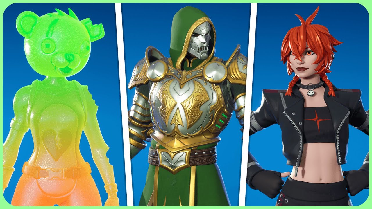EVERYTHING Added in Fortnite v31.10 (Gummi Team Leader, Nix Scarlet ...