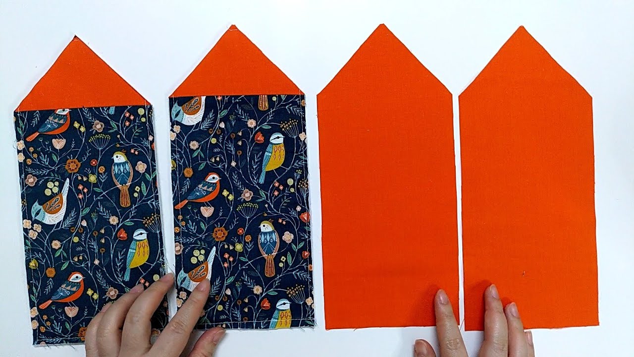 DIY Pouch | DIY Mini Pencil Case | Misaki Sewing Tutorial - YouTube