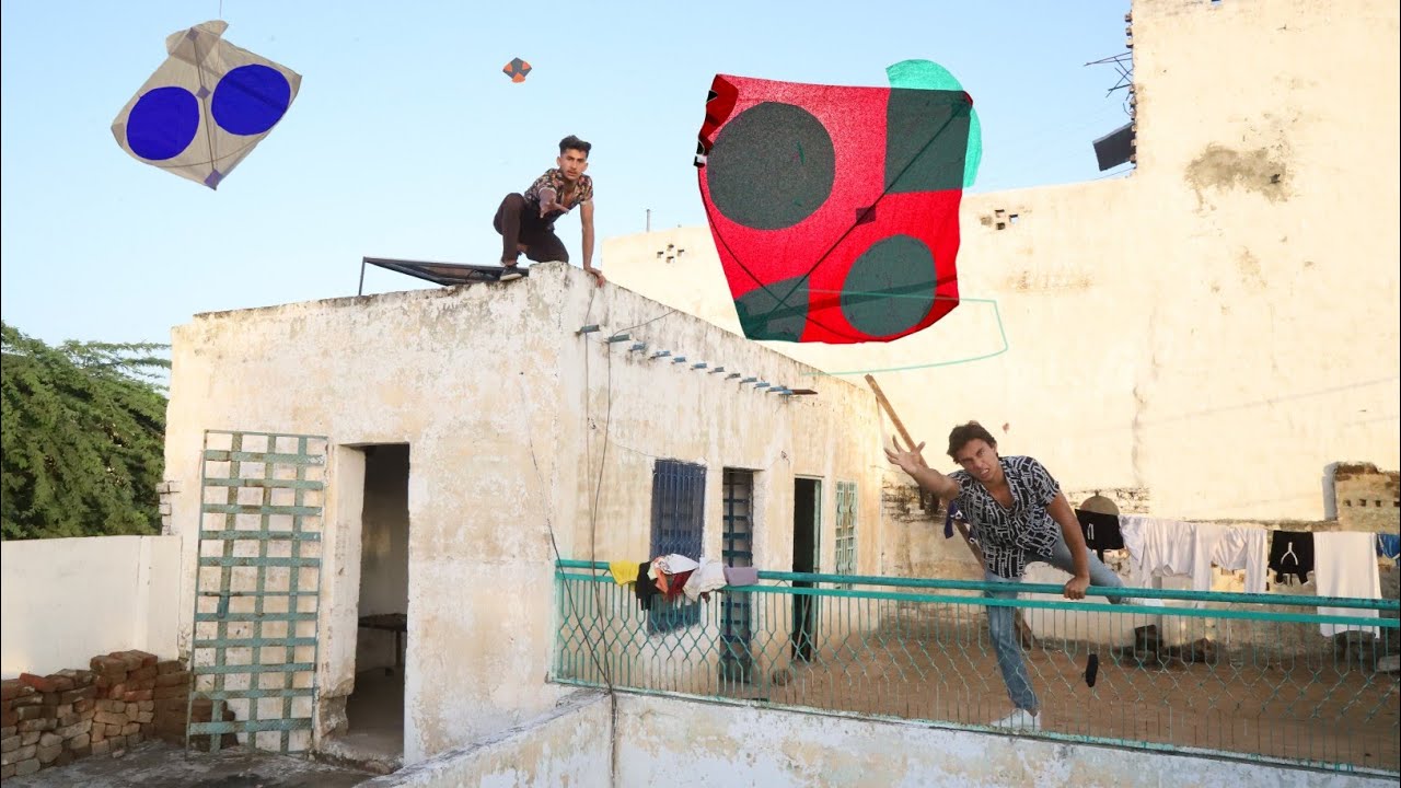 Make PlasticBag kite With Rain Day | Plasticbag Kite Challenge - YouTube