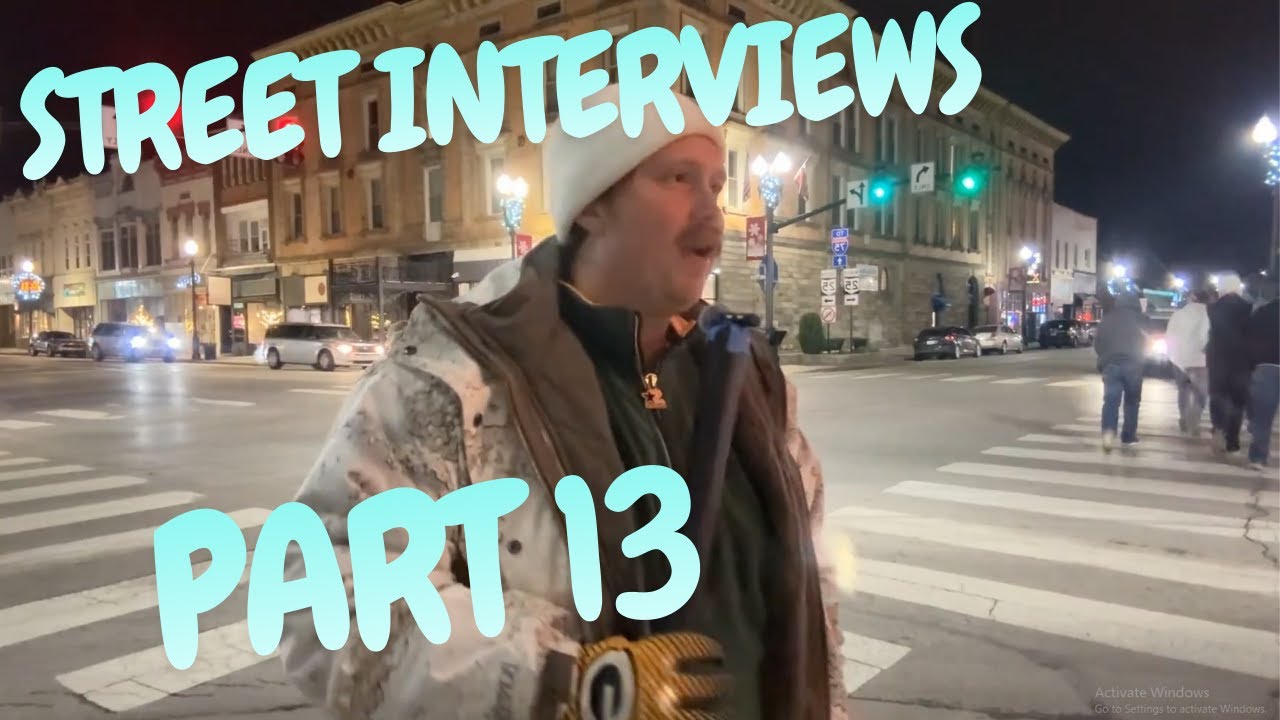 (Part 13) Street interviews - YouTube
