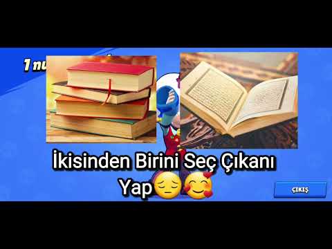 İkisinden Birini Seç Çıkanı Yap!😭🥺🥰