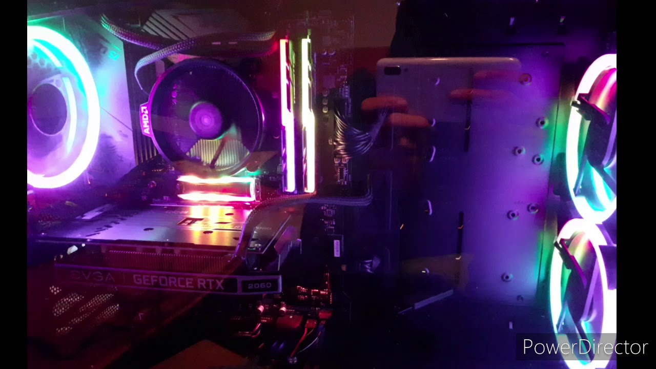 neuer pc von innen - YouTube