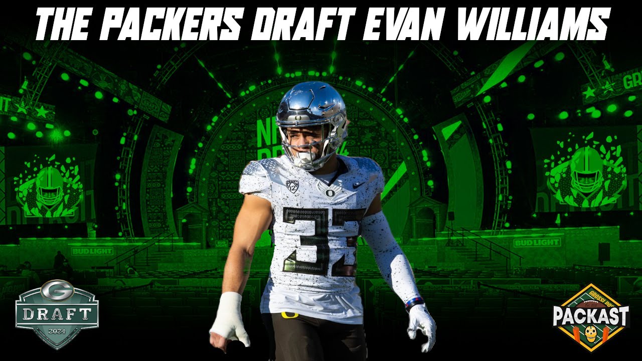 The Packers Draft Evan Williams Reaction & Breakdown - YouTube