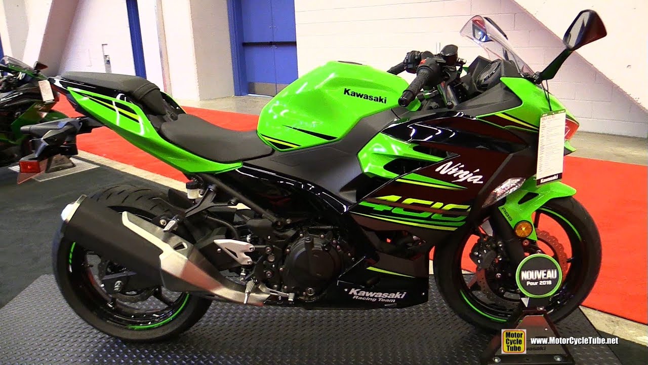 2018 Kawasaki Ninja 400 ABS KRT - Walkaround - 2018 Montreal Motorcycle ...
