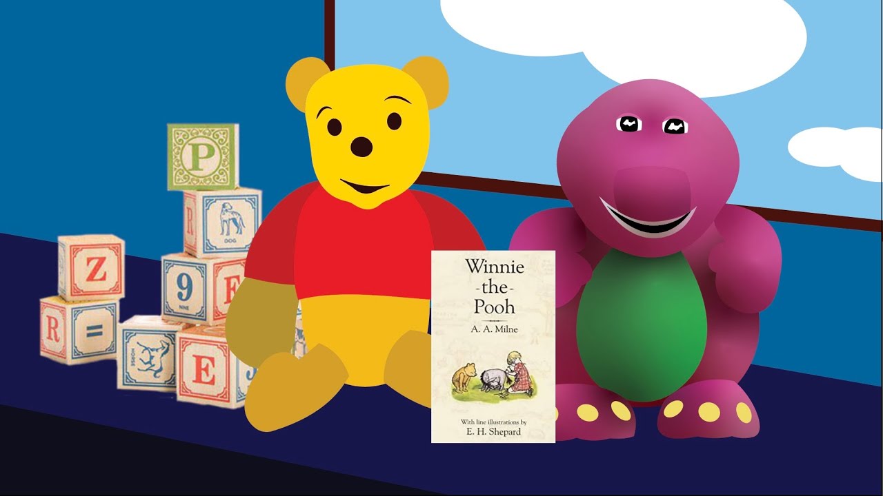 Barney Doll Wink Homemade 173 (Winnie The Pooh Edition)🍯🐻 - YouTube