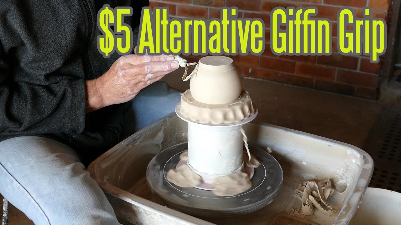 $5 Alternative to Giffin Grip pottery chuck - YouTube