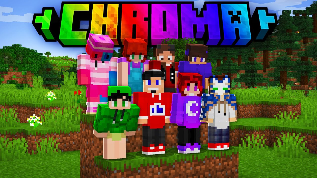 O INICIO DO MINECRAFT CHROMA! ÉPICO - YouTube