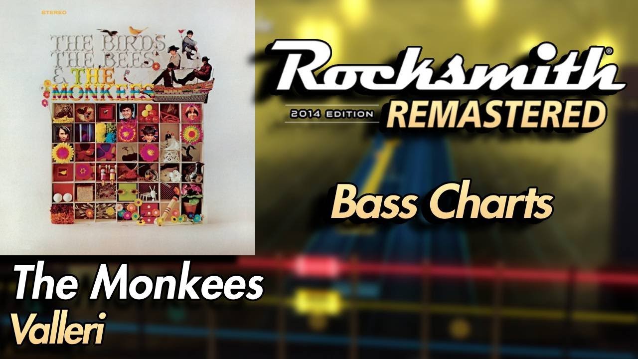 The Monkees - Valleri | Rocksmith® 2014 Edition | Bass Chart - YouTube