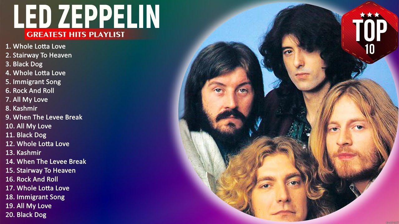 Led Zeppelin Greatest Hits Playlist 🎶 Best Songs Of Led Zeppelin 2020 🎶 ...