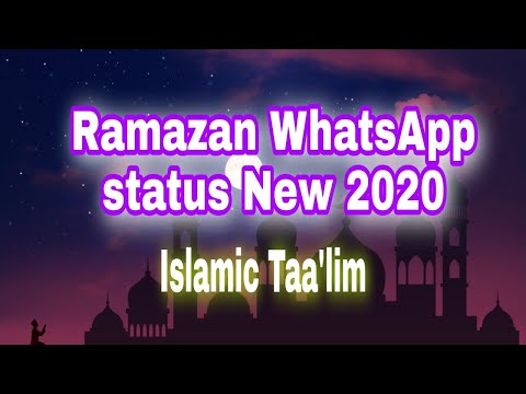 Ramazan WhatsApp status New 2020 beautiful ❣️