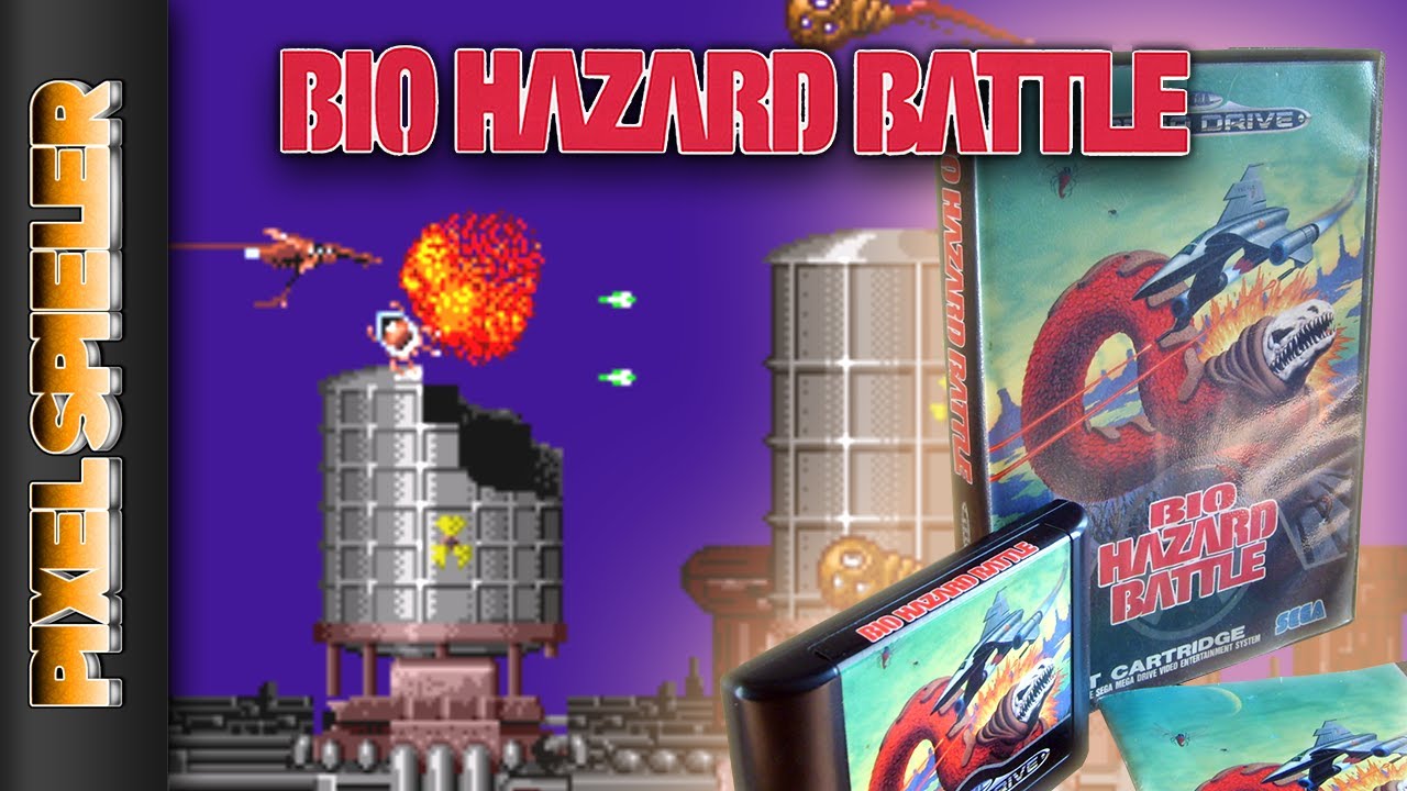 Bio-Hazard Battle Review - Sega Mega Drive (Genesis) - YouTube