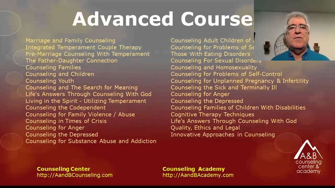 BA / Masters Degree In Christian Counseling - YouTube