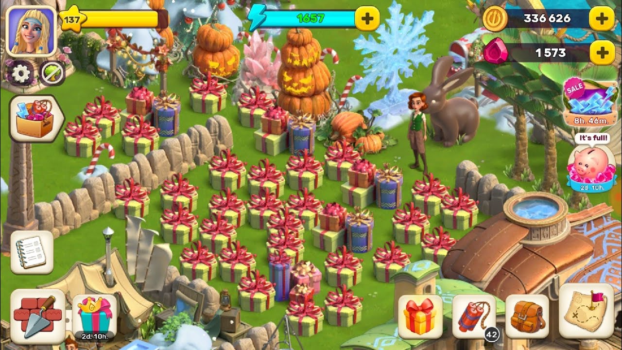 Atlantis Odyssey Gameplay Lets Open 50 Gifts to Get Energy and ...