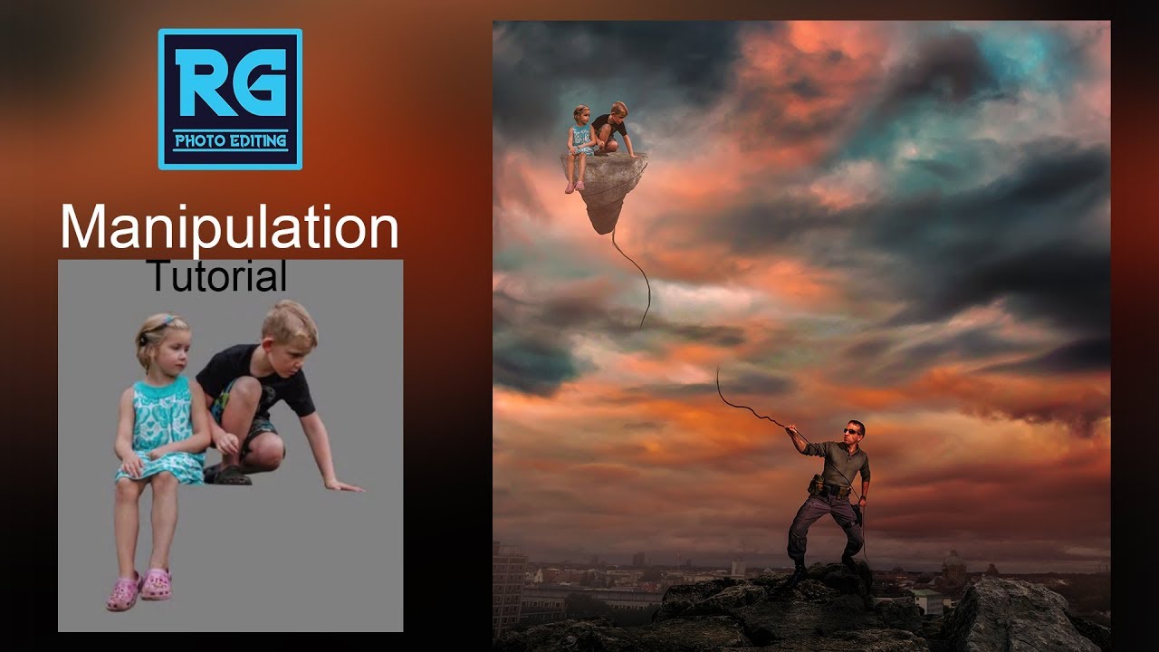 Fly Away Photo - Manipulation Tutorial - YouTube