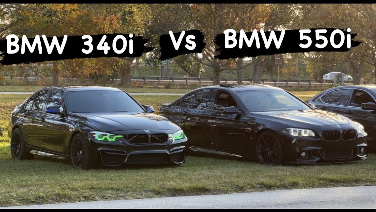 bmw 550i stage 2 custom tune upgraded turbos vs 340i stage 2 bm3 tune ...