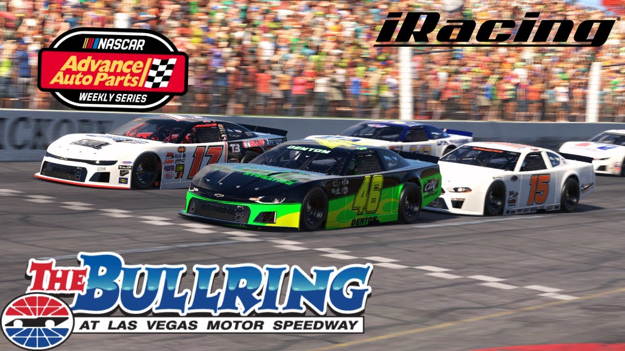 NASCAR LMS Weekly Series - iRacing Week 6 - The BULLRING @ Las Vegas ...