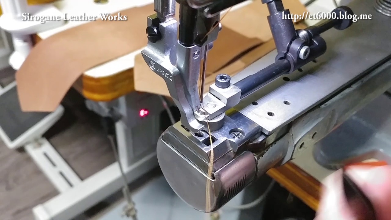 Adler 69 sewing machine / Close up test sewing / 애들러 69 바느질 근접 촬영 - YouTube