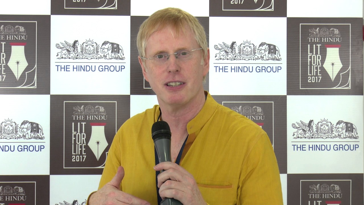 Jonathan Gil Harris on The Hindu Lit For Life - YouTube