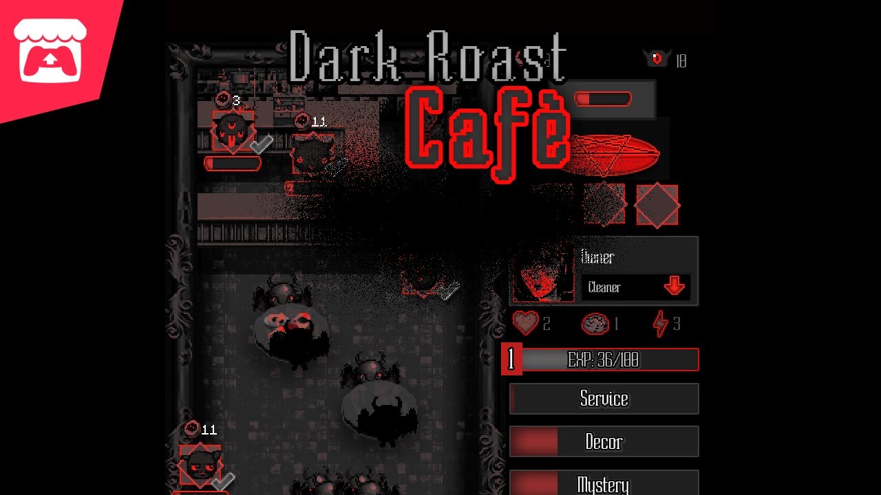 Dark Roast Cafè - Summon demons to help you run your cafè business ...