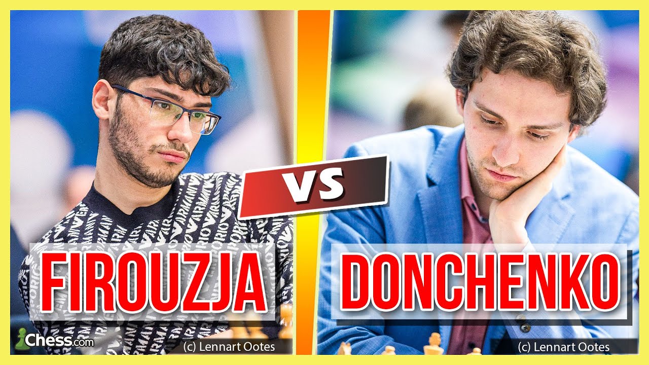 Alexander Donchenko vs. Alireza Firouzja | Tata Steel Masters 2024 - YouTube