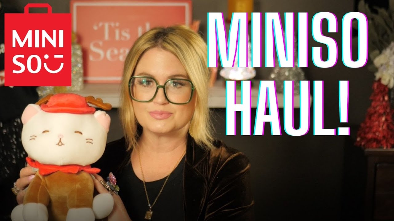 MINISO HAUL! Great Christmas Gift ideas! #miniso - YouTube