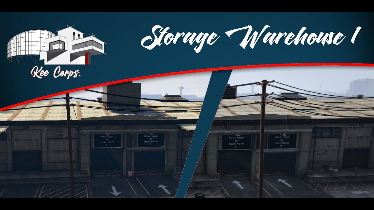 FIVEM MLO FREE Storage Warehouse 1 / Entrepôt de stockage 1 - YouTube
